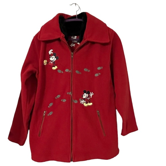 Disney | Jackets & Coats | Disney Vintage Embroidered Mickey Mouse ...